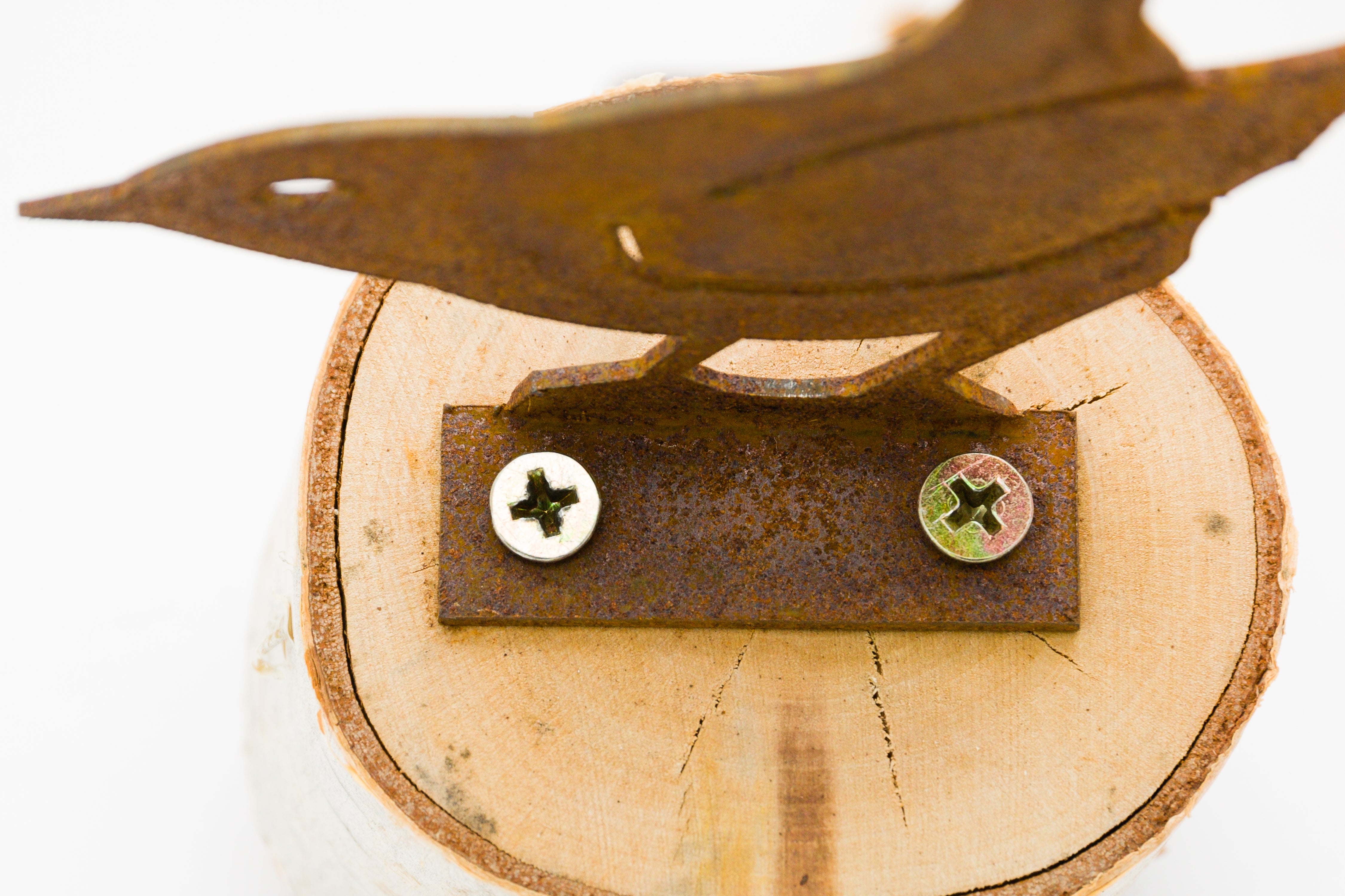Winter Wren - Rusty Birds - Unique Outdoor Art