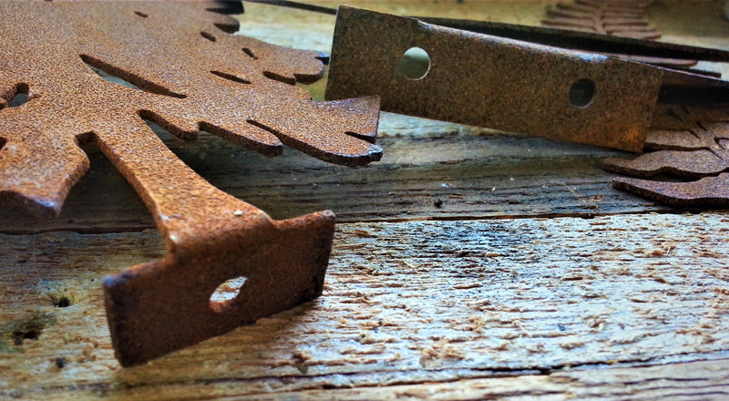 Raven - Rusty Birds - Decorative Metal Birds