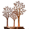 Birch Trees | Rusty Birds | Garden Art